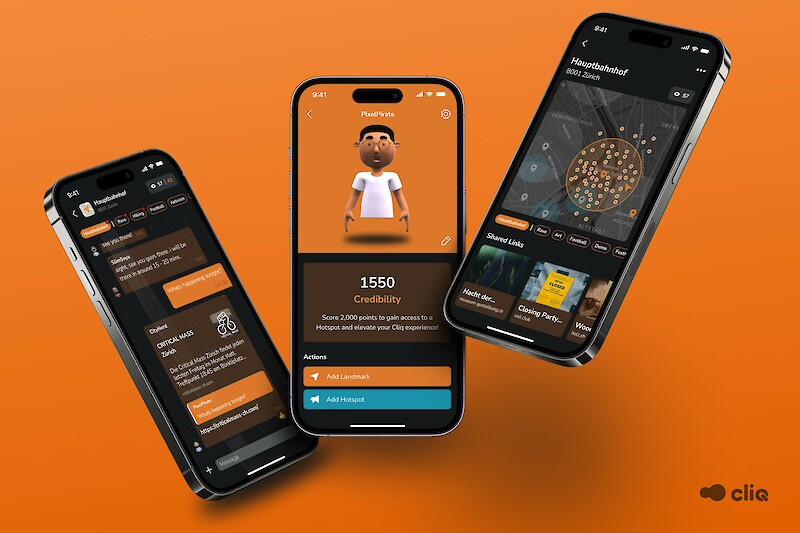 Cliq – Interaction Design ZHdK